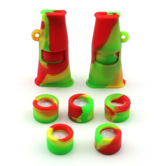 Chicha - narguilé,Mini kit de démarrage en silicone pour pipe à tabac ...