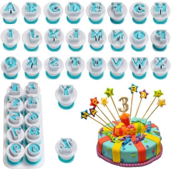 Moule Alphabet Digital Anglais, Emporte-Pièces En Forme De Lettre ...