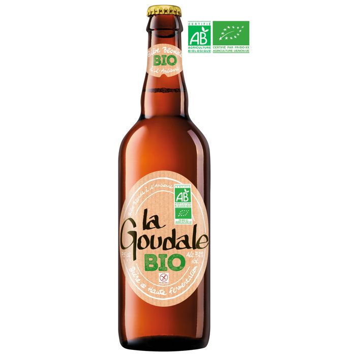BIERE - LA GOUDALE BIO 75CL - CERTIFIE FR-BIO-01 - La cave Cdiscount