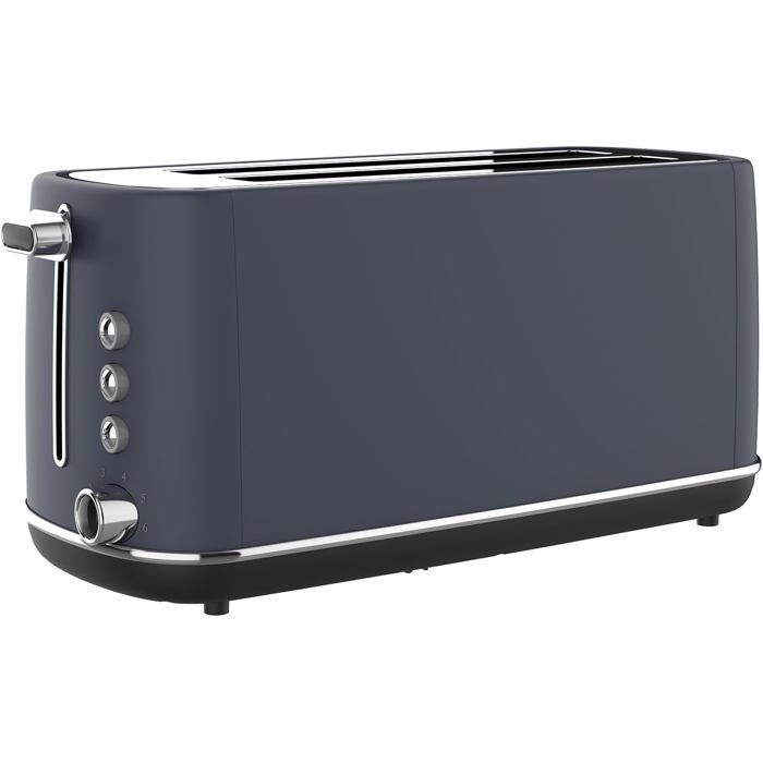 Grille-pain - SUTEO - New Moon - 2 fentes larges - 6 niveaux - Bleu ...