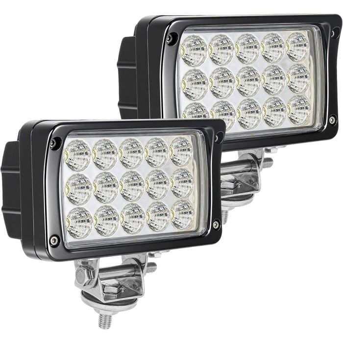 Rampe de Phare de Travail LED Rampe 2x45W 12V 24V Projecteurs ...