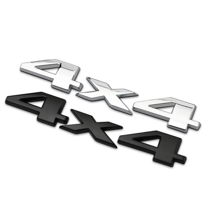 Ashata Logo de voiture automatique 4X4 Élégant 3D 4X4 Auto Car Logo ...