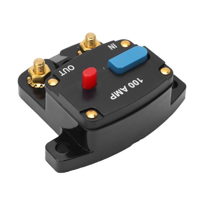 Ashata Disjoncteur de fusible audio Support d'inverseur en ligne de ...