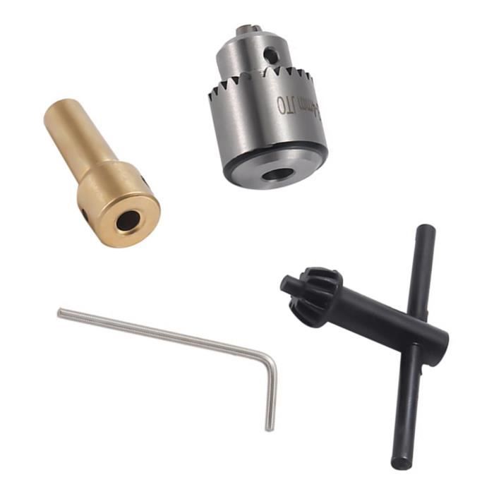 Mandrin de perceuse - Jto - Mini mandrin 0,3-4 mm - Acier au carbone ...