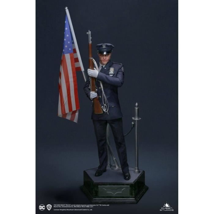 THE DARK KNIGHT STATUETTE 1-3 JOKER POLICE UNIFORM 68 CM QUEEN STUDIOS ...