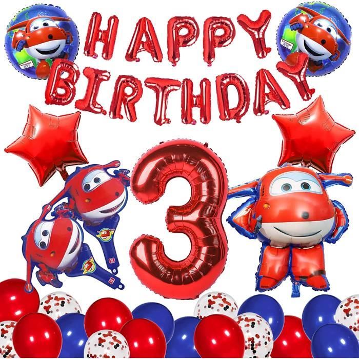 Ballons D'Avion, Décorations D'Anniversaire D'Avion, Anniversaire De ...