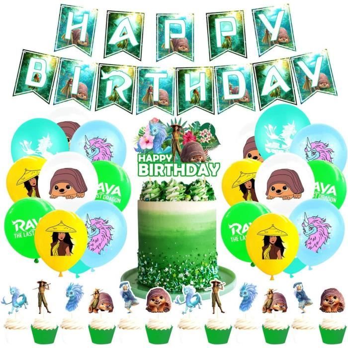 Ensemble De Ballons Joyeux Anniversaire Dragon Legend Ray Kit De ...