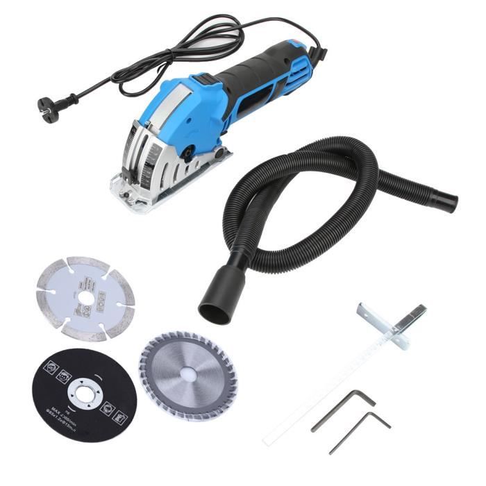 Cikonielf Mini scie circulaire électrique Mini Scie Circulaire, 550W ...