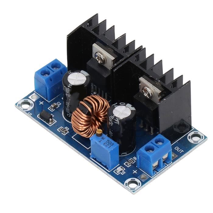 Cikonielf Régulateur de tension de commande PWM Convertisseur abaisseur CC 4‑38V à 1,25‑36V ...