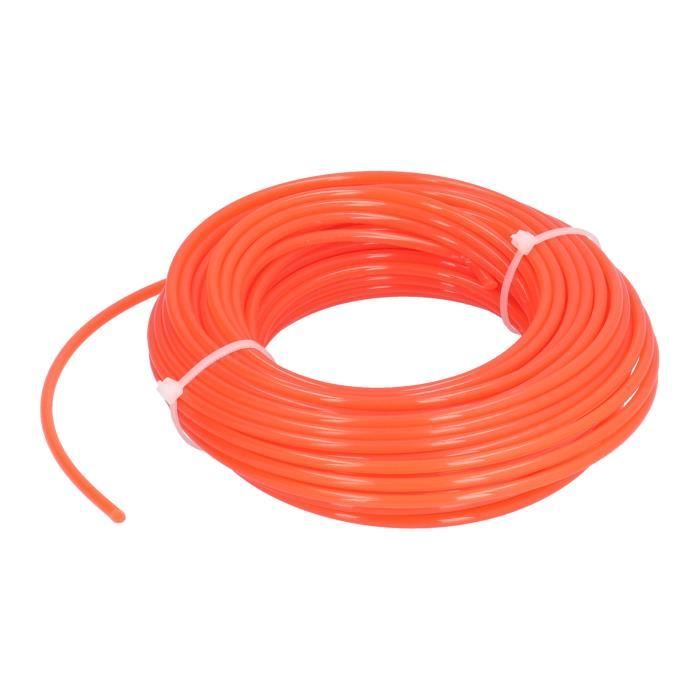 Fafeicy Fil De Coupe Tondeuse Nylon Haute Qualité 15m pour Taille-Haies ...