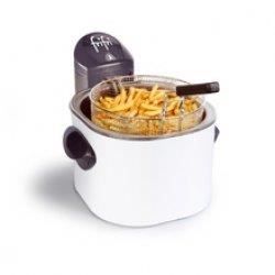Friteuse Zone Froide - FRIFRI - Ronde - 3200W - 4L - Entretien Facile ...