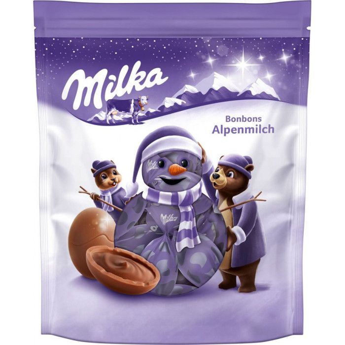 Chocolat Noel - Milka Bonbons de Noël Lait 86g - Cdiscount Au quotidien