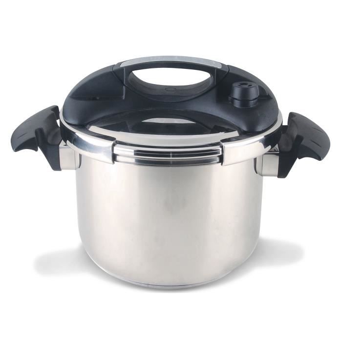 Cocotte minute - Autocuiseur - Inox 8L - NAPOLEON IMPERIAL - Cdiscount ...