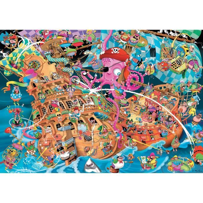 Puzzle - PIATNIK - LE PIRATE ROSE - Adulte - Mixte - Cdiscount Jeux ...