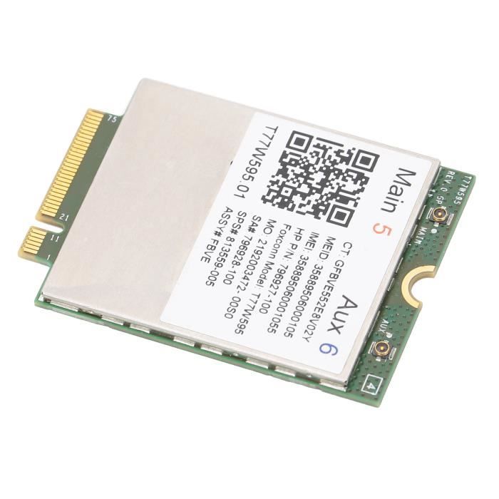 CHE Carte réseau fil Modem X5 LTE, Interface NGFF Carte Réseau WIFI ...