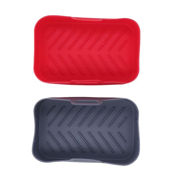 SURENHAP Pot de friteuse en silicone réutilisable Pot de friteuse en ...