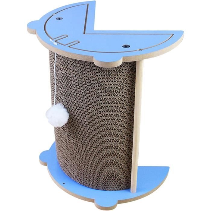 Griffoir Pour Chat En Carton, Grattoir D'Angle Mural, Griffoir Pour ...