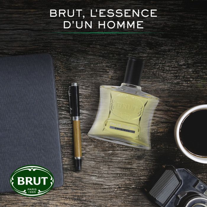 Pack de 3 - BRUT Eau de Toilette Homme Original 100ml - Cdiscount Beaux ...