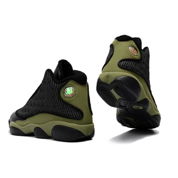 Nike Air Jordan 13 Run Retro High Running Femme Homme aj13-019 noir ...