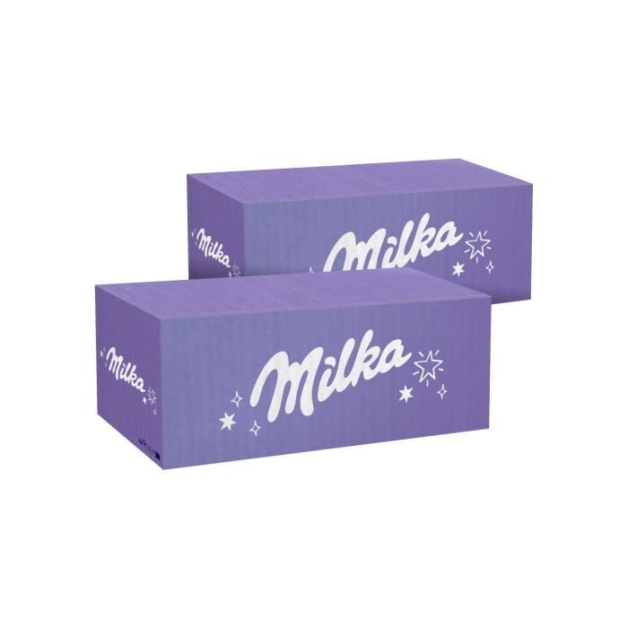 Milka Box - 20 tablettes Chocolat Au Lait Du Pays Alpin, Éclats de ...