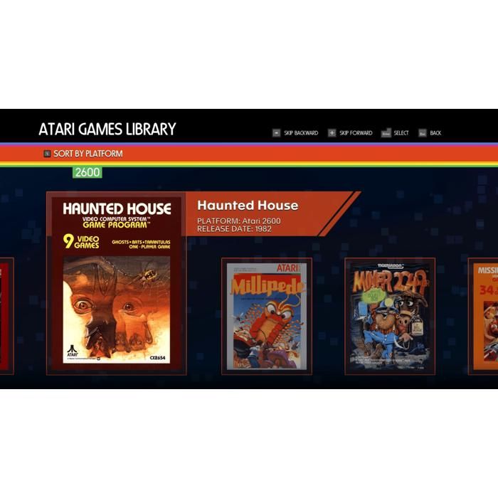 Atari 50 The Anniversary Celebration-Jeu-PS4 - Cdiscount Jeux vidéo