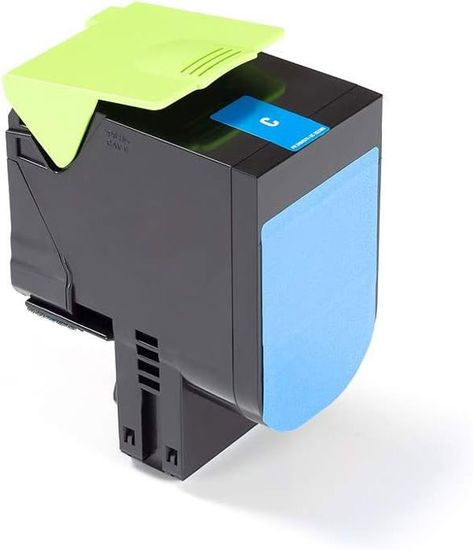 Toner Cyan 2300 Pages remplace Lexmark 71B0020 71B20C0 Toner pour ...