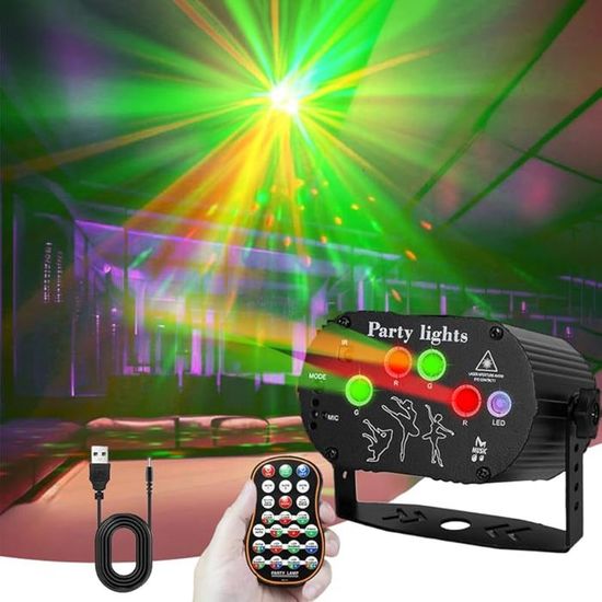 Lumière Disco DJ Party Lumières Mini LED Stage Lumiere avec ...