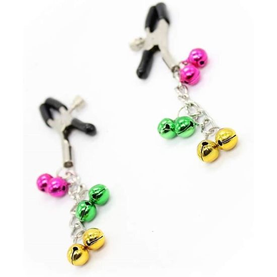 Pince Teton Pince Tetons Sexuel Couleur Campanas Plaisir Sexuel Couple