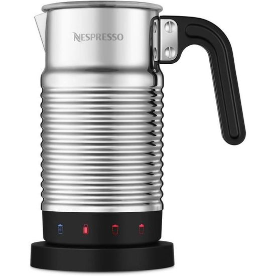 NESPRESSO Aeroccino Lot de 4 mousseurs à lait, mousseur électrique pour ...