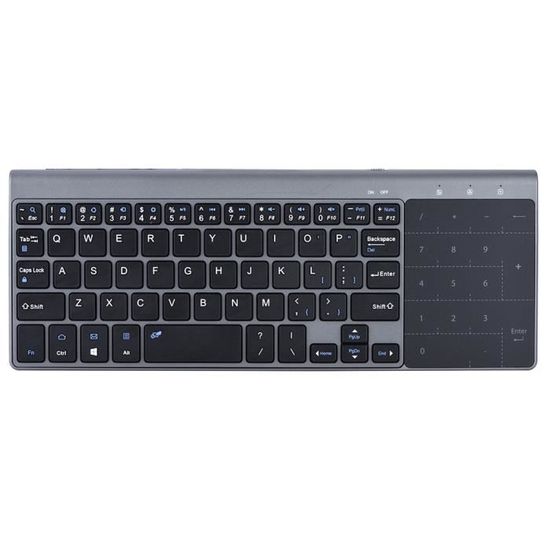 Mini clavier, clavier sans fil 2.4G, économie d'énergie intelligente ...