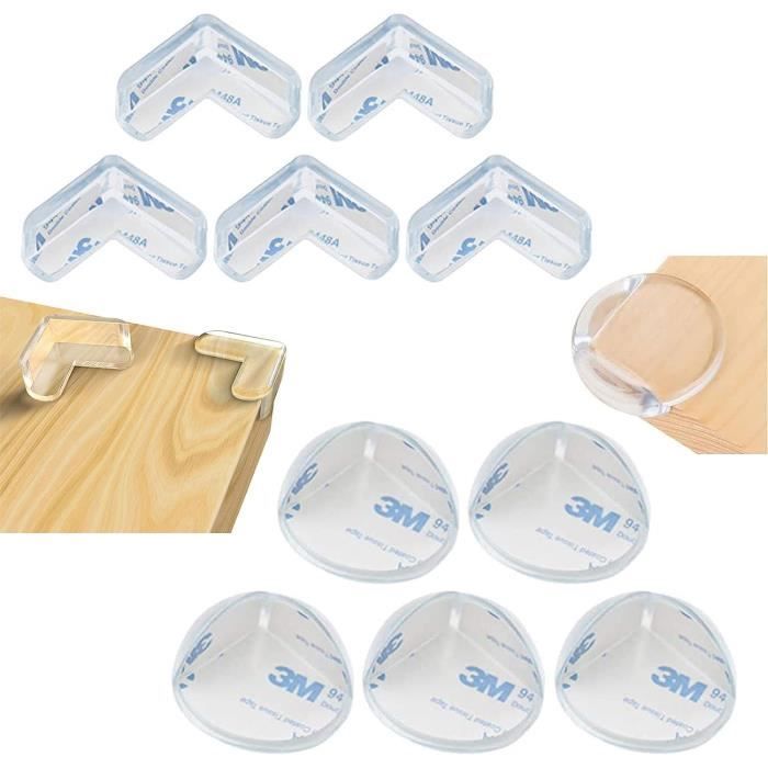 10 Pièces Protege Angle Table Verre Protection Coin de Table et Meuble ...