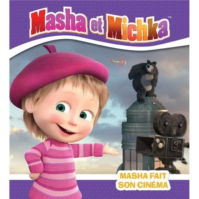 Livre - Masha et Michka ; Masha fait son cinéma - Cdiscount DVD