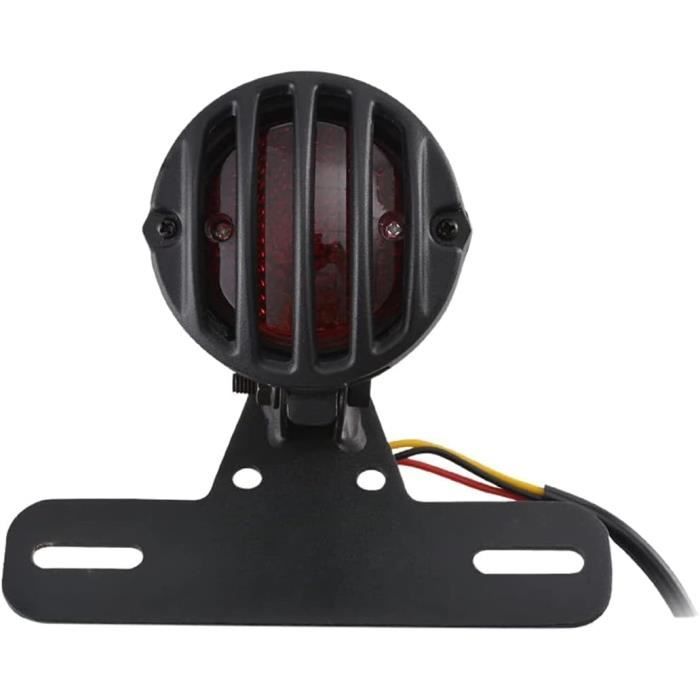 Feu Arrière De Moto, 12V Feu De Freinage Universel Pour Moto Feu ...