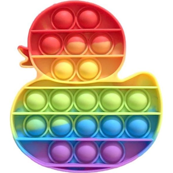 Pop it Go Pop Canard - Jouets Anti-Stress - Fidget Toy- Pop Bubble ...