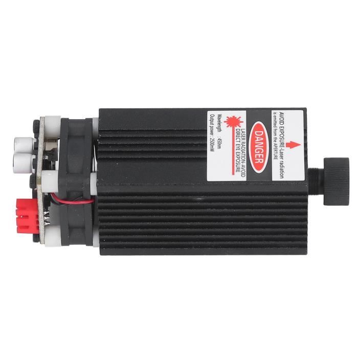 PAR - module laser 2 Module de Gravure Laser 2,5 W, Module Laser Haute ...