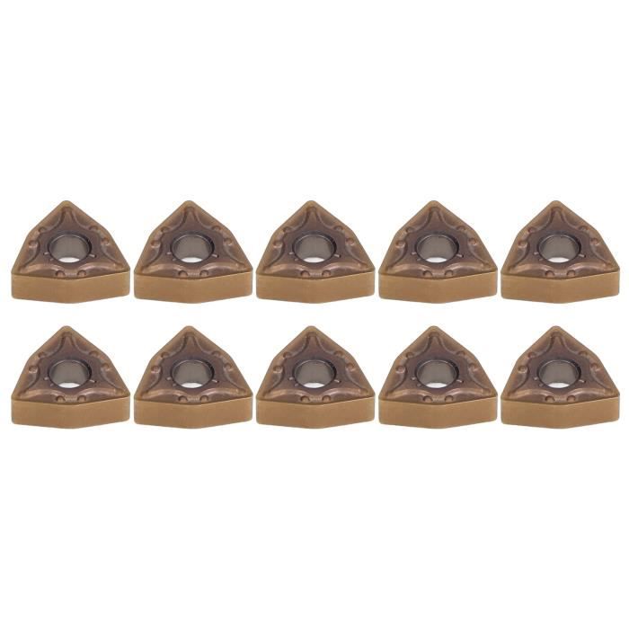 GOTOTOP pointe d'insertion de tour Lame d'insertion tournante de 10 pièces insère la pointe de ...