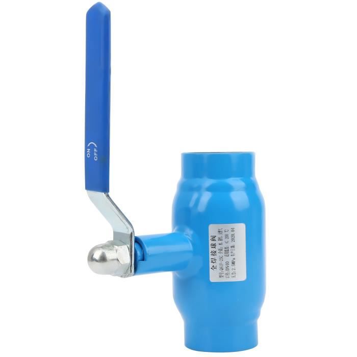 HURRISE Vannes à bille filetées soudées Q61F‑25C‑DN40 Valve de Filetage Vanne à Bille G1 1/2 ...