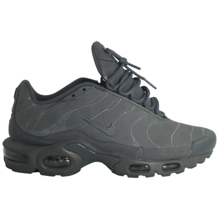 NIKE AIR MAX PLUS PREMIUM LEATHER TN Gris GRIS - Cdiscount Chaussures