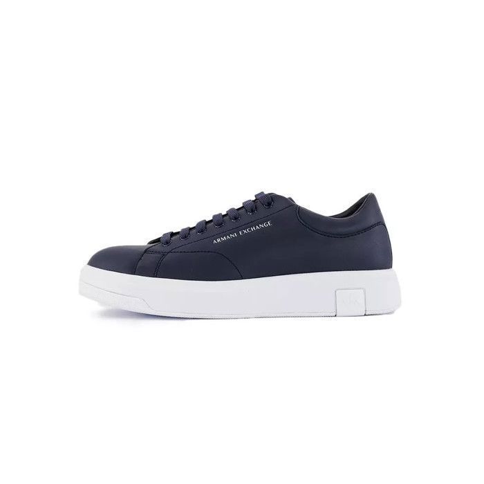 Sneaker - ARMANI EXCHANGE - Homme - Tige en cuir - Renfort au talon ...