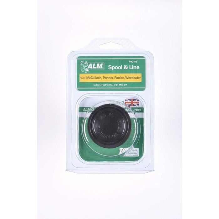 Bobine & Ligne : McCulloch Trim Mac tondeuse Bobine & Ligne : McCulloch Trim Mac 210 (21cc ...