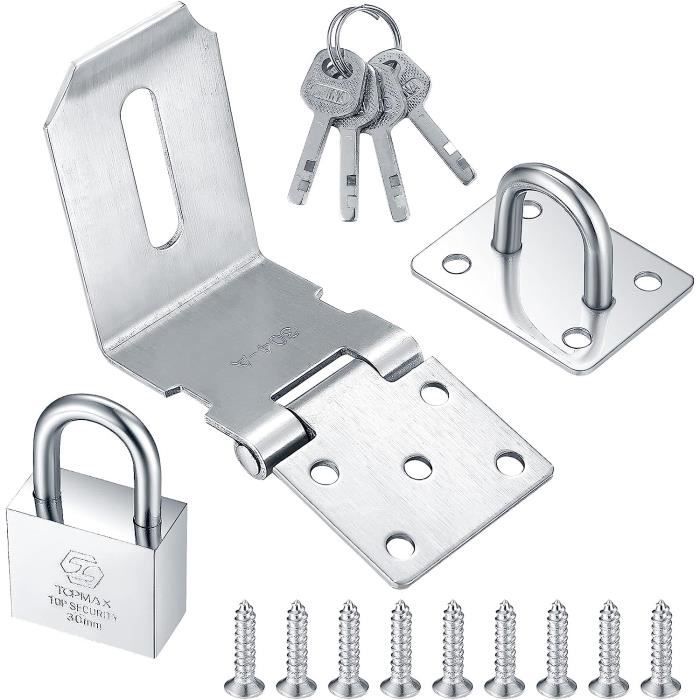 Moraillon de Serrure avec Cadenas, Cadenas à Angle oit Moraillon en ...