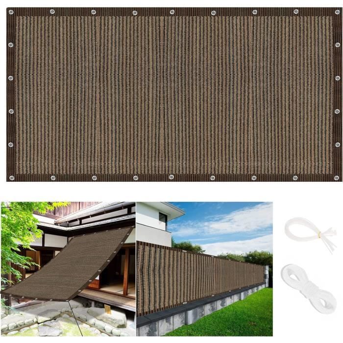 Filet D'ombrage Voile D'ombrage 2.5 x 3.6 m,Respirant dombrage perméable Protection, Voile d ...