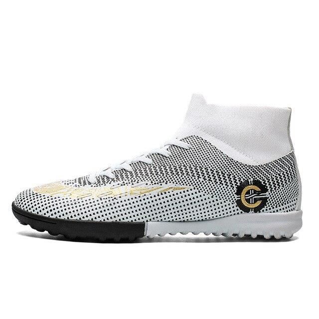 GAZON ARTIFICIEL,white turf sole-39--Chaussures de Football en gazon ...