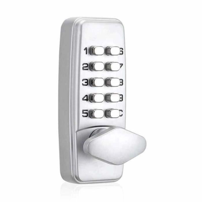 NS10579- serrure de porte à mot de passe numérique. serrure de porte ...