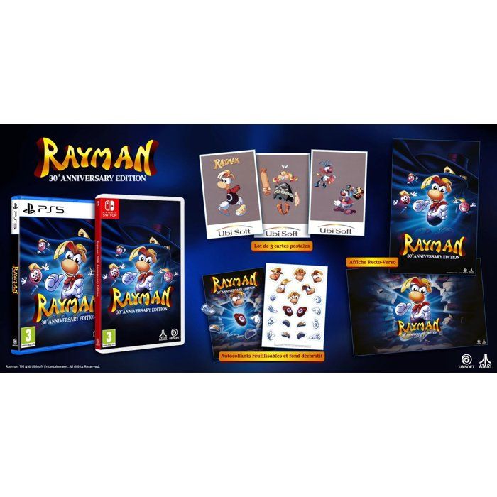 Rayman 30th - Anniversary Edition - Jeu Nintendo Switch - Cdiscount ...