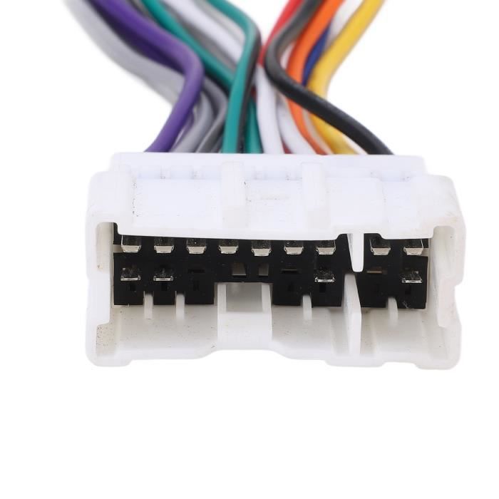 Harnais De Câblage ISO Pour Autoradio Avec Adaptateur De Câble De ...
