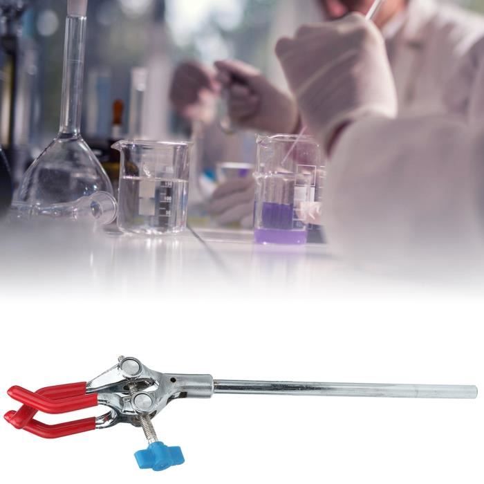 TMISHION Pince de Laboratoire à Trois Doigts pour Serrer et Prolongeant ...