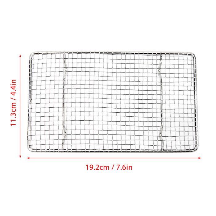 REN Grille de barbecue BBQ dimension 19.2*11.3cm en acier inoxydable ...
