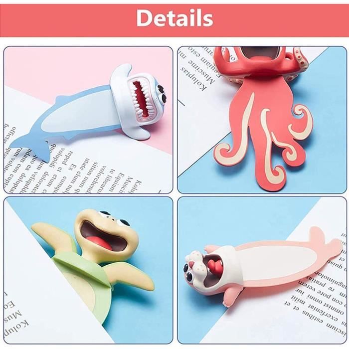 Marque page 3d animaux,marque-pages 3d en forme danimaux,signets ...