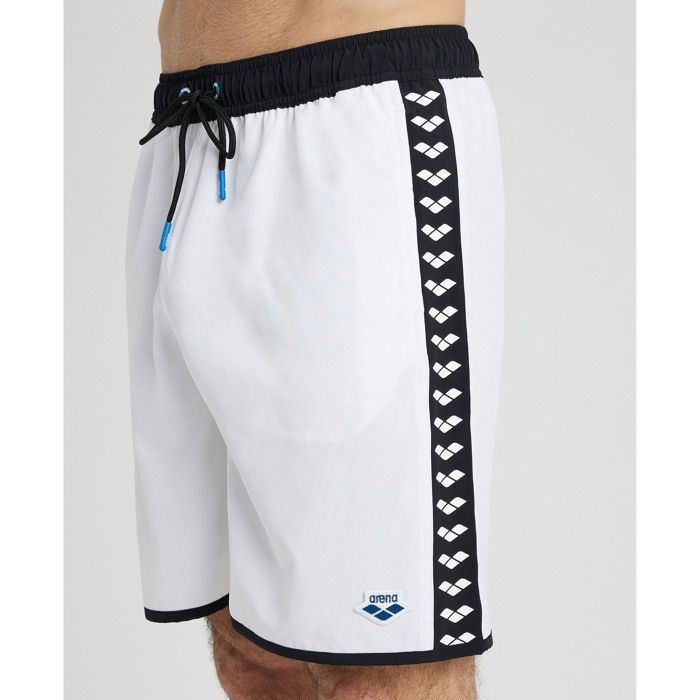 Short de bain Arena Icons Team Stripe White - Cdiscount Prêt-à-Porter